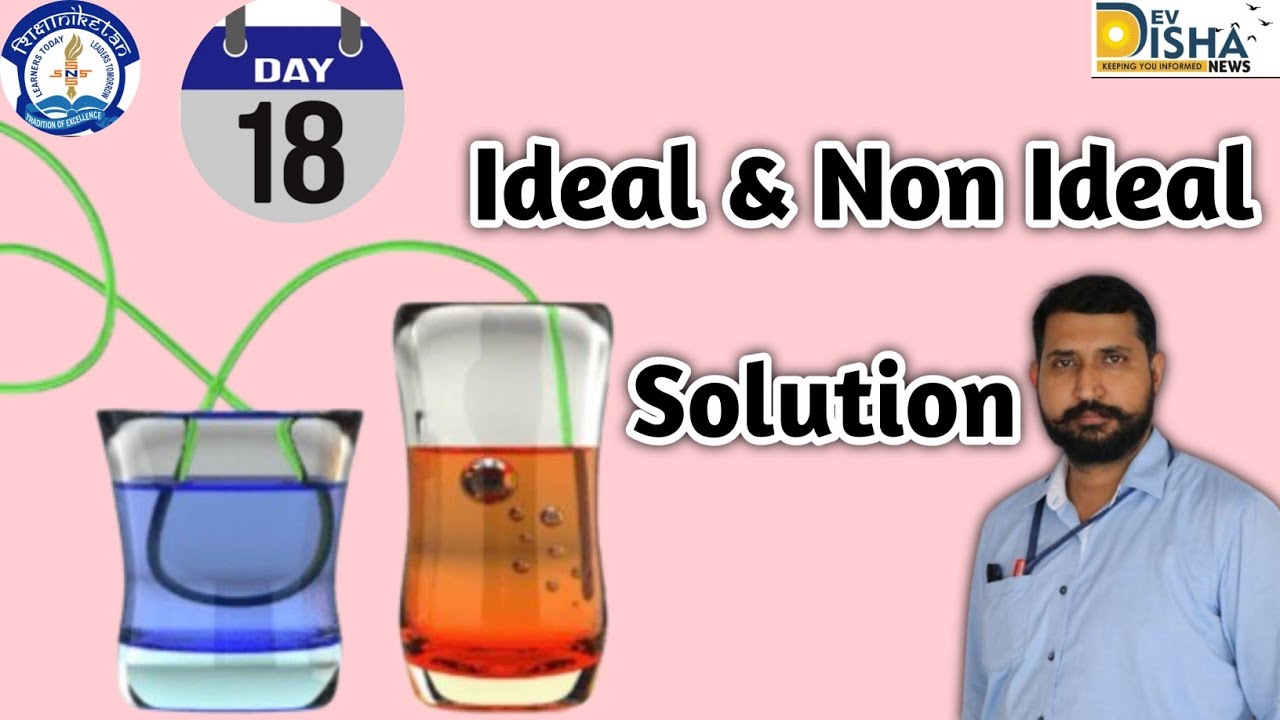 Ideal and Non-Ideal Solutions | Chemistry Explained Simply - YouTube