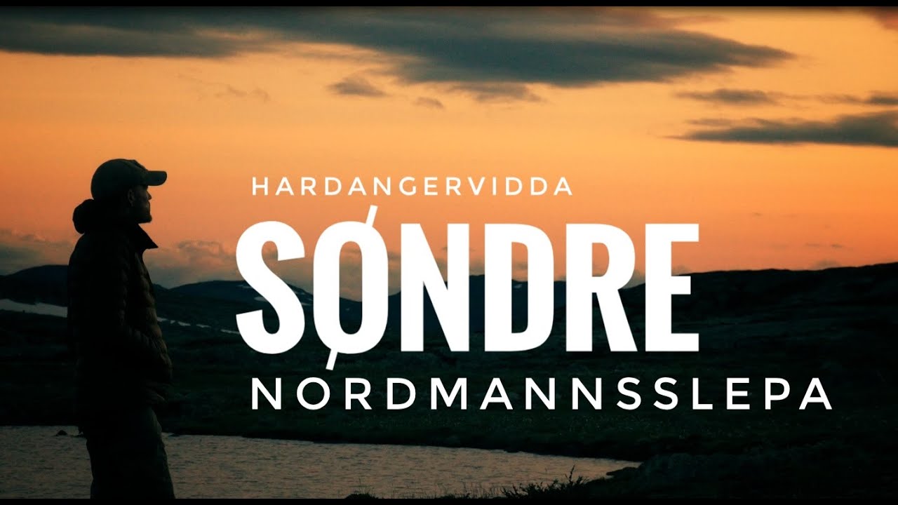 Hardangervidda - over Søndre Nordmannsslepa fra Lågaros forbi Sandhaug ...