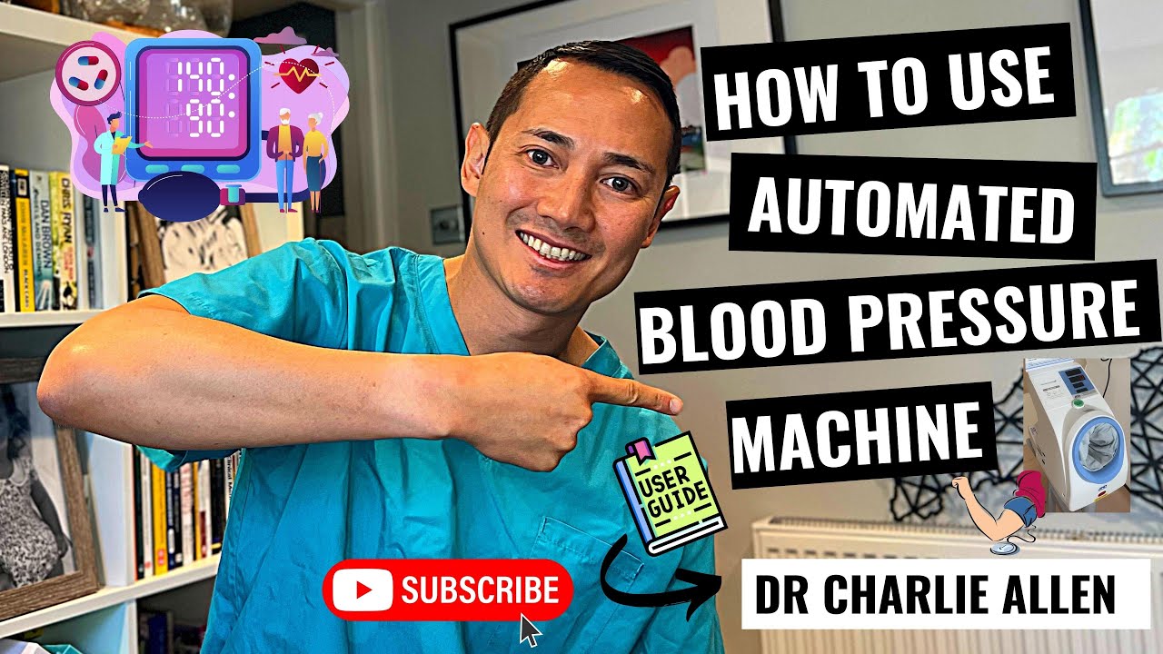 How to use the Automated Blood Pressure Machine at your GP Surgery ...