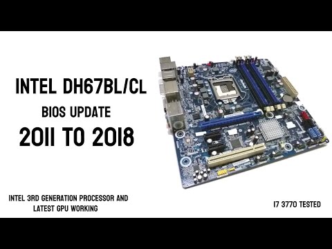How To Update Intel DH67BL Motherboard Bios Trough F7 Menu Latest Guide 2022