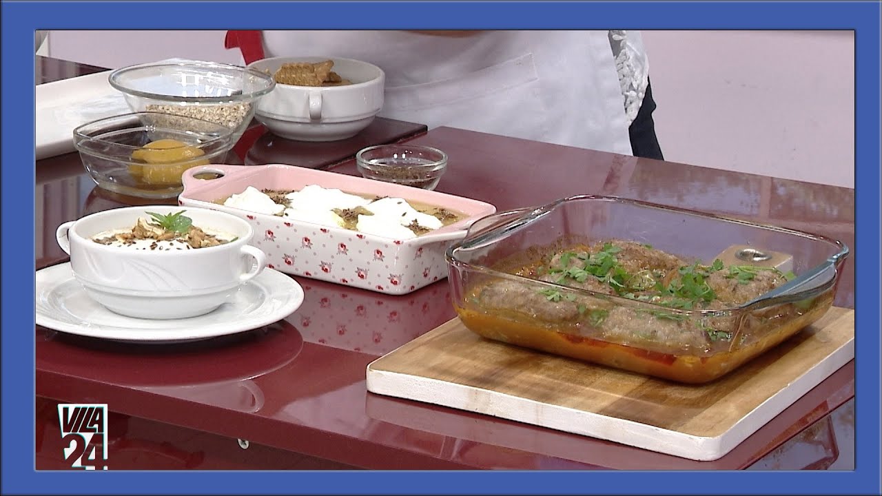 KERNACKA TE FURRES/ KREM PJESHKE ME BISKOTA (Receta nga znj.Katerina ...