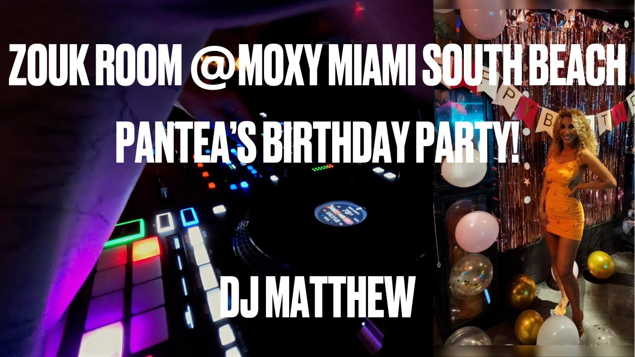 ZOUK ROOM @MOXY SOUTH BEACH - YouTube