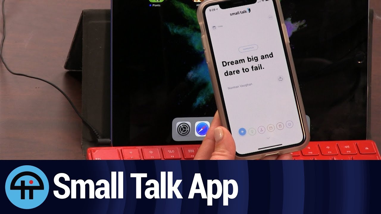 Small Talk on iOS: Review - YouTube