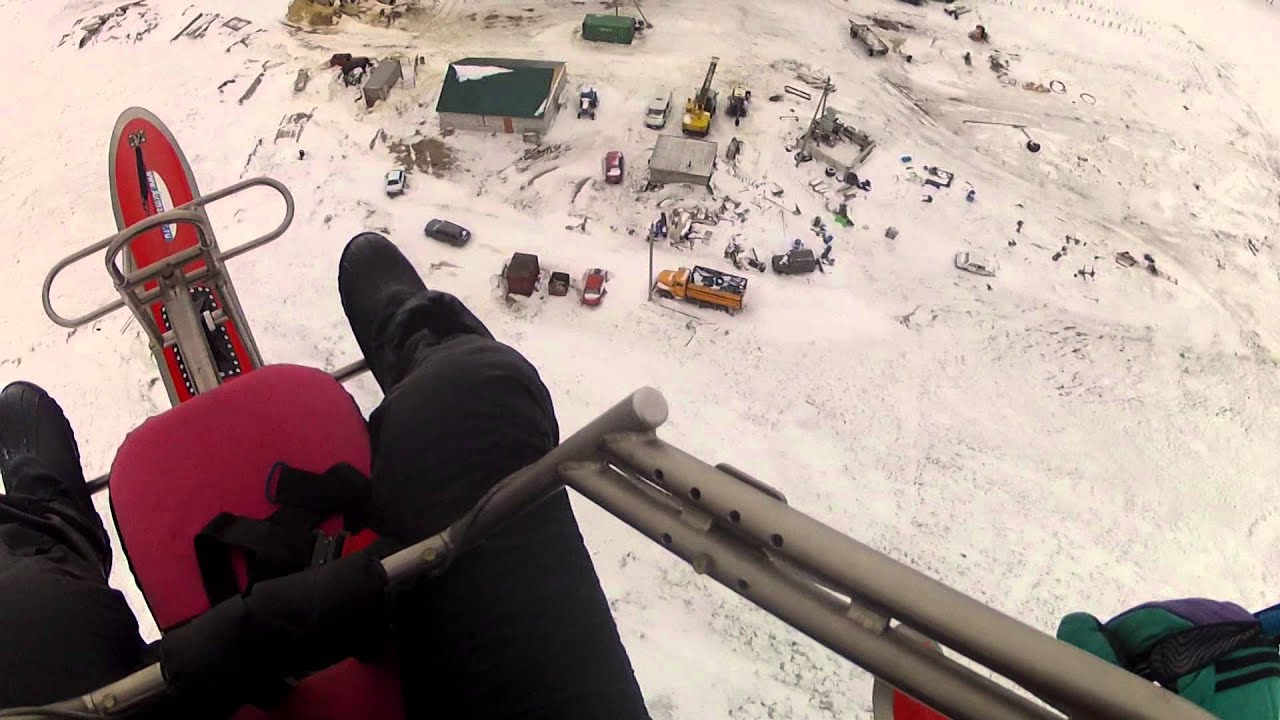 Крещенские полеты Степногорск 2015 - parastep.kz - YouTube