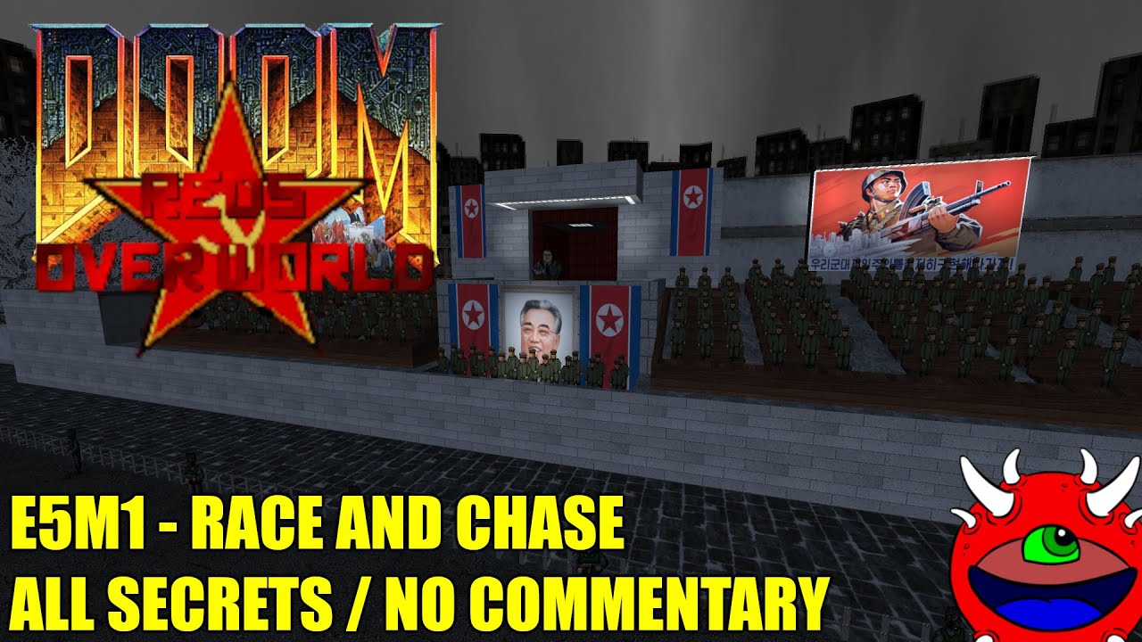 Doom 2: Reds Over World 2.0 - E5M1 Race and Chase - All Secrets No ...