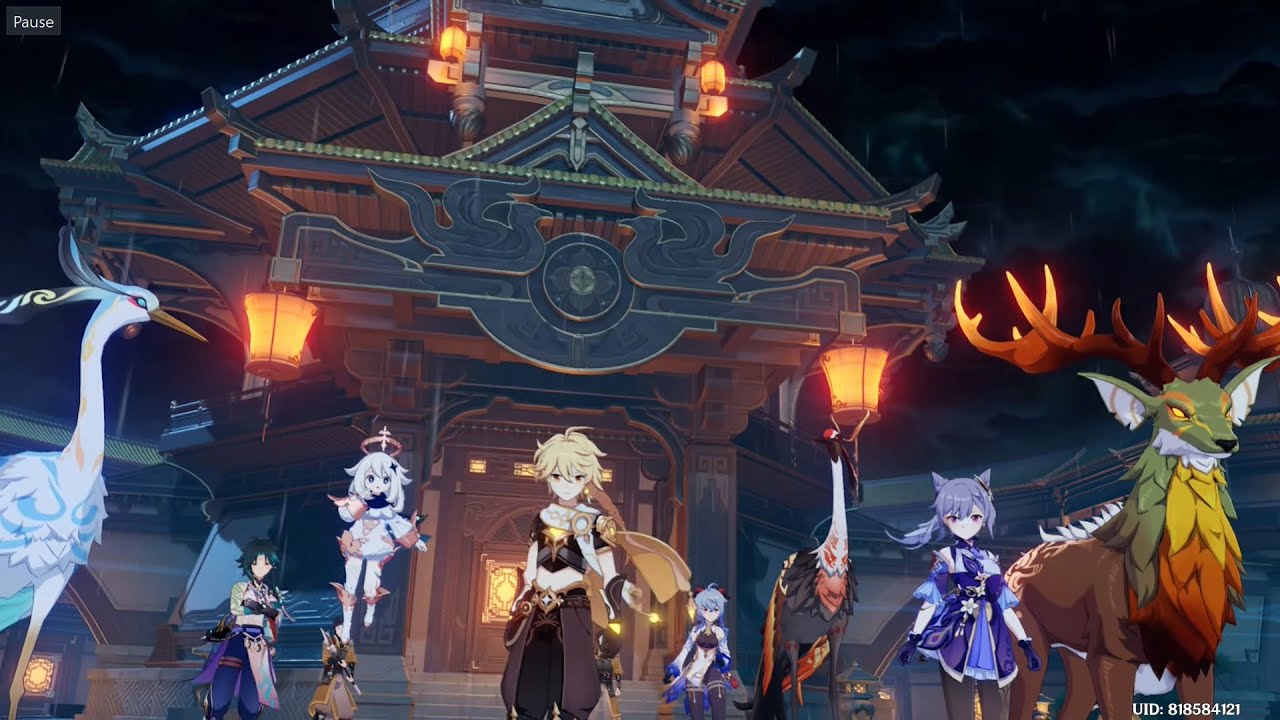Liyue Epic Final Battle Cutscene Japanese Dub Genshin Impact - YouTube