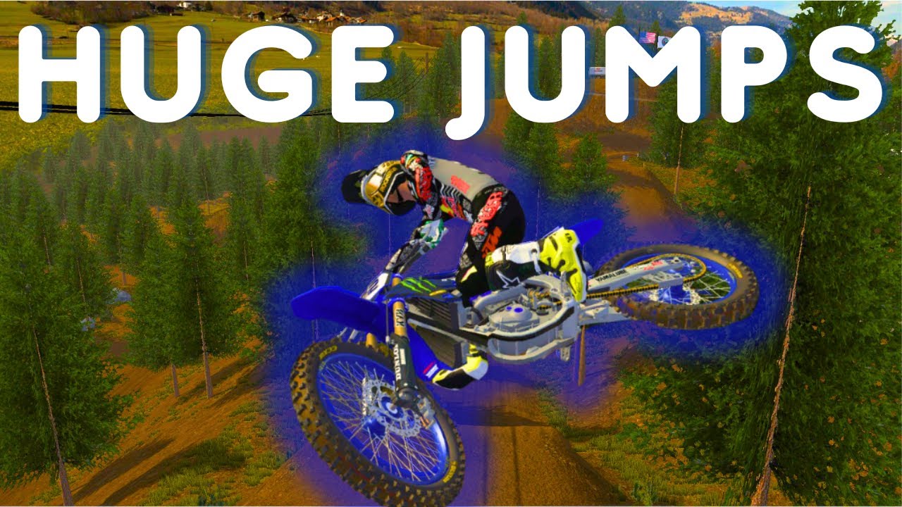THIS TRACK HAS THE MOST MASSIVE JUMPS IN MX BIKES!!! - YouTube