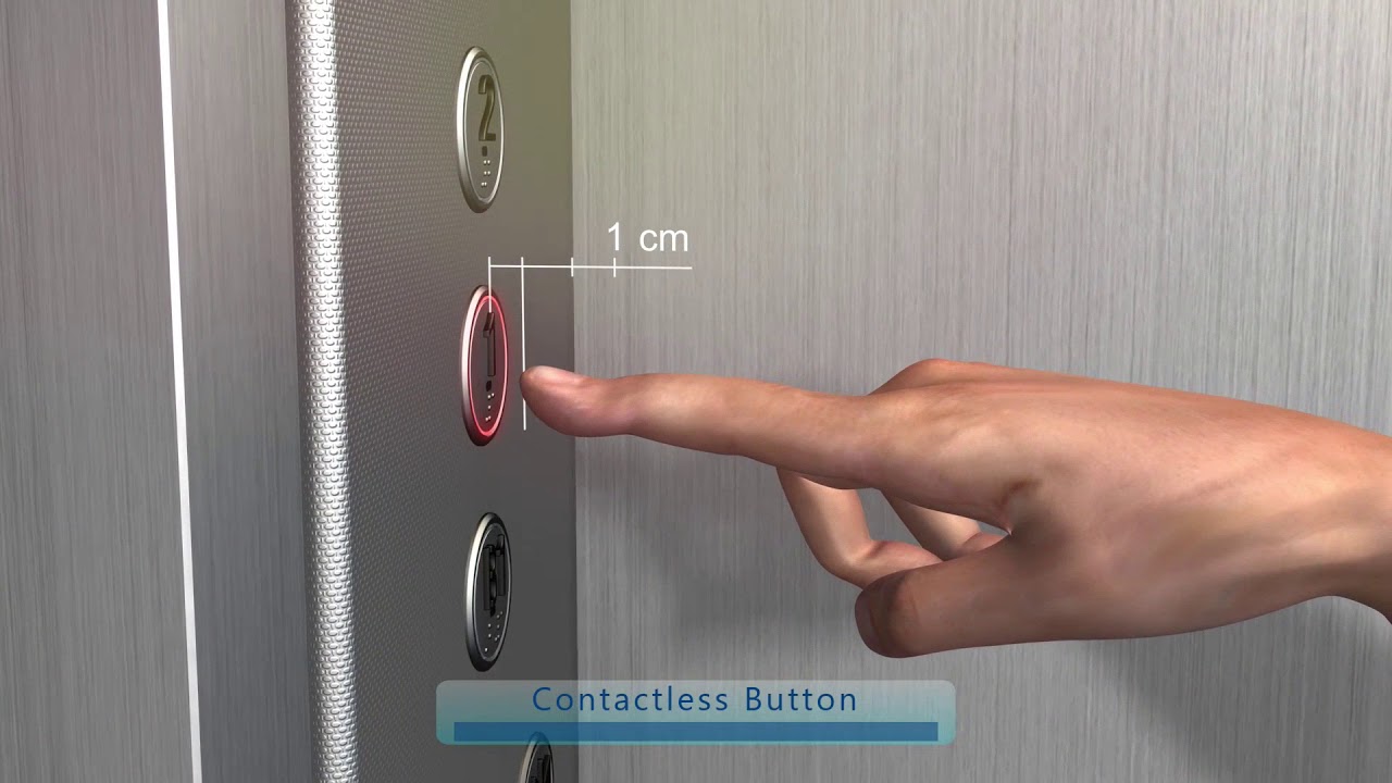 Touchless Elevator Button - YouTube