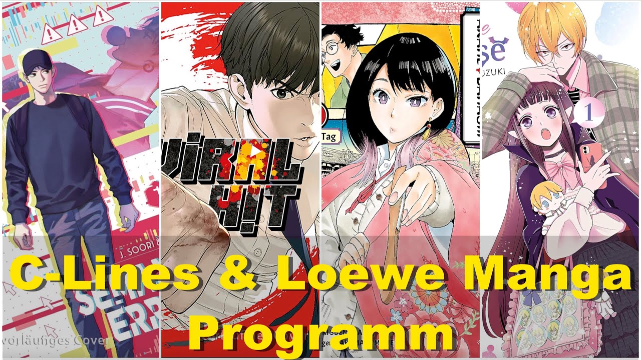 C-Lines & Loewe Manga Programm Sommer 2025 - YouTube C-Lines & Loewe Manga Programm Sommer 2025 - YouTube