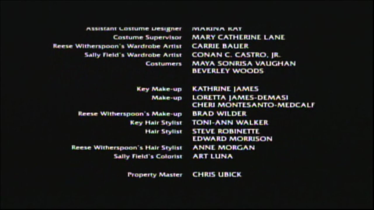 Legally Blonde 2: Red, White & Blonde (2003) End Credits (HBO Family ...