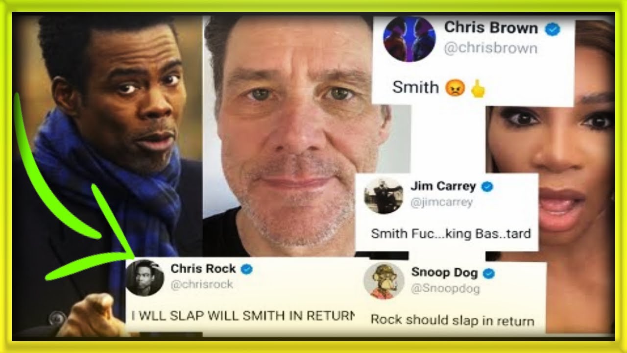 will smith slap reactions CHRIS ROCK, RIHANNA AND OTHE CELEBS REACTIONS ...
