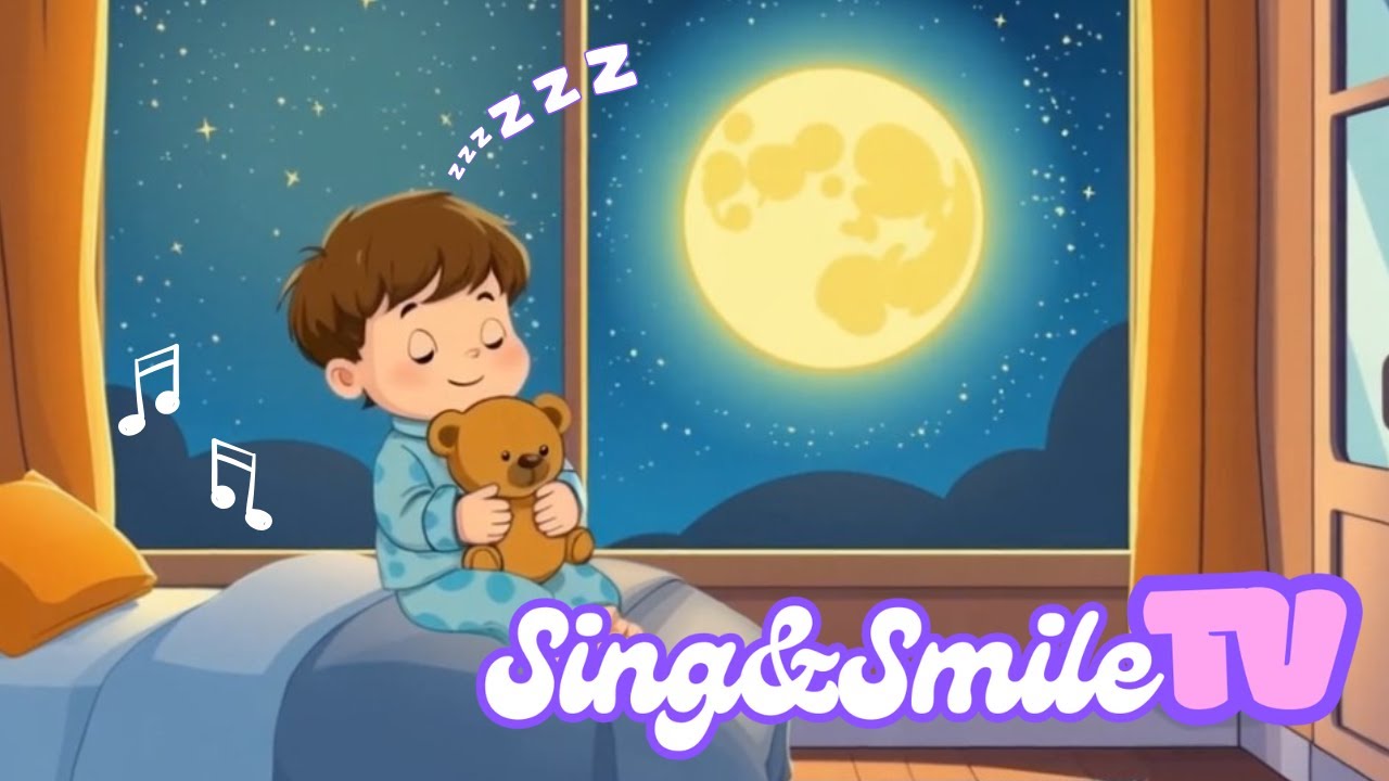 Moonbeam Lullaby | Cartoon Song to Fall Asleep Fast - YouTube