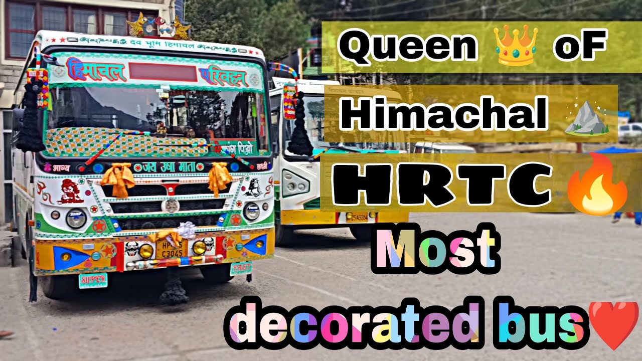 The Most Beautiful Bus of HRTC FULL REVIEW 🔥 Most decorated Bus # ...