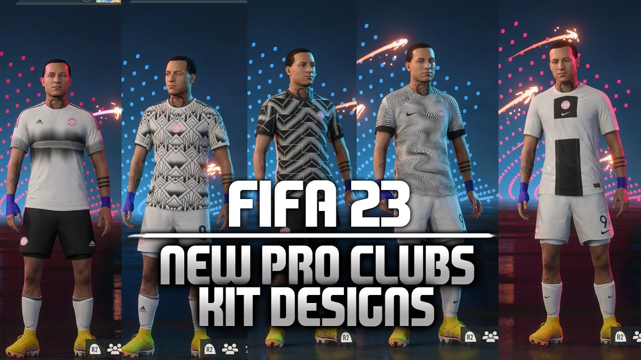 FIFA 23 NEW CLUB KIT DESIGNS HD FULL - YouTube