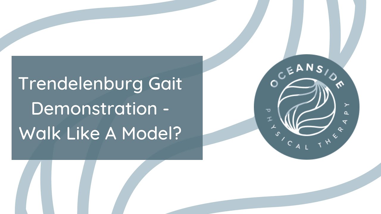 Trendelenburg Gait Demonstration | Glute Strengthening | Trendelenburg ...