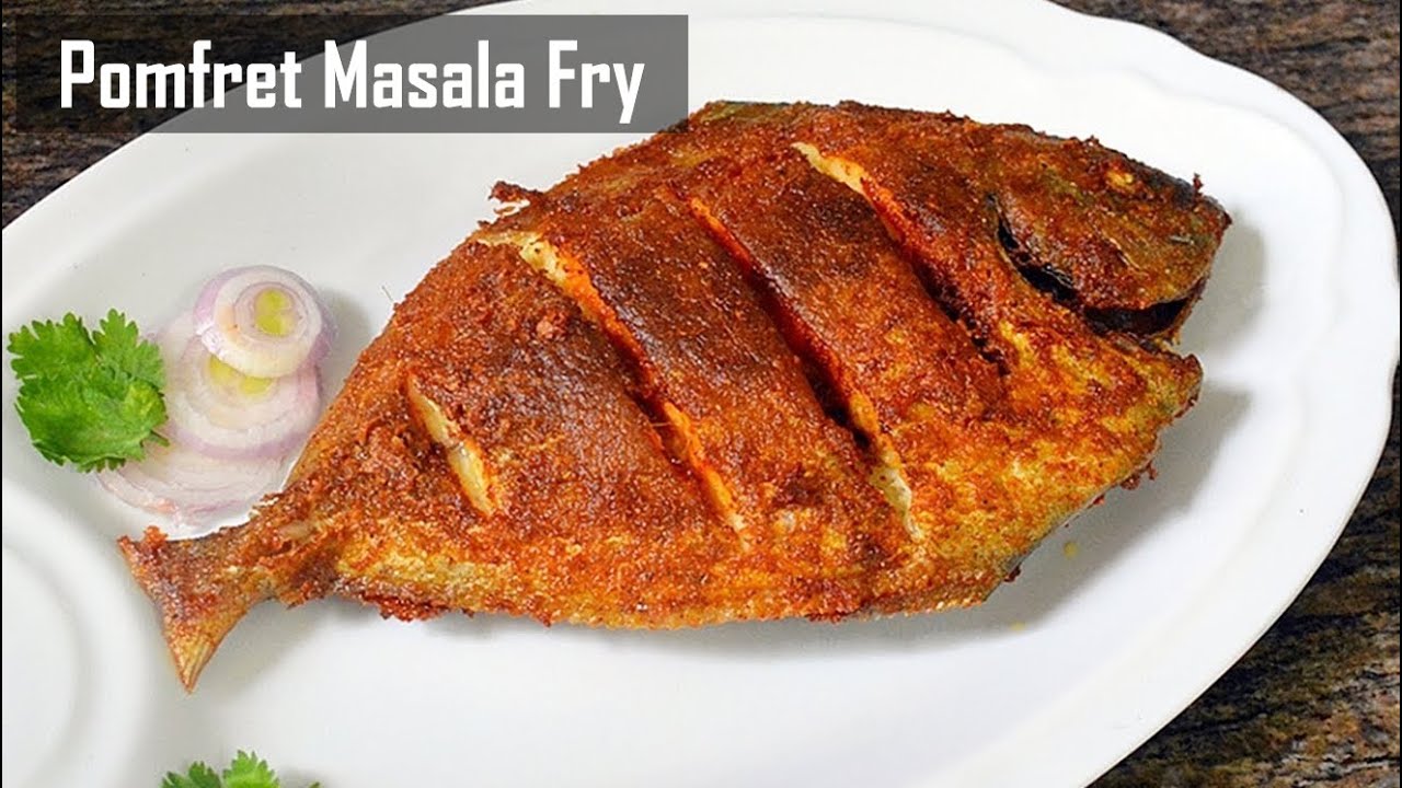 Pomfret Masala Tawa Fry | Indian food | tasty food @YourCurryHouse ...