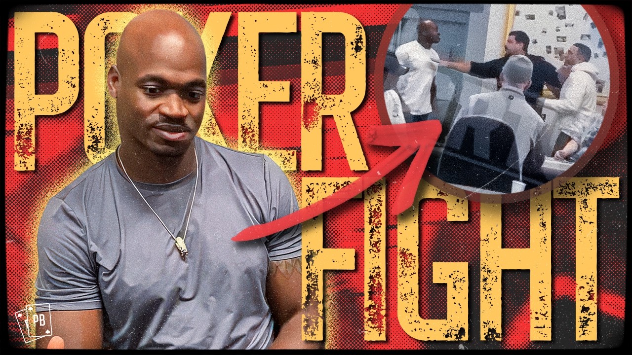 This NFL Star Got Into A Bloody BRAWL At The Poker Table - YouTube