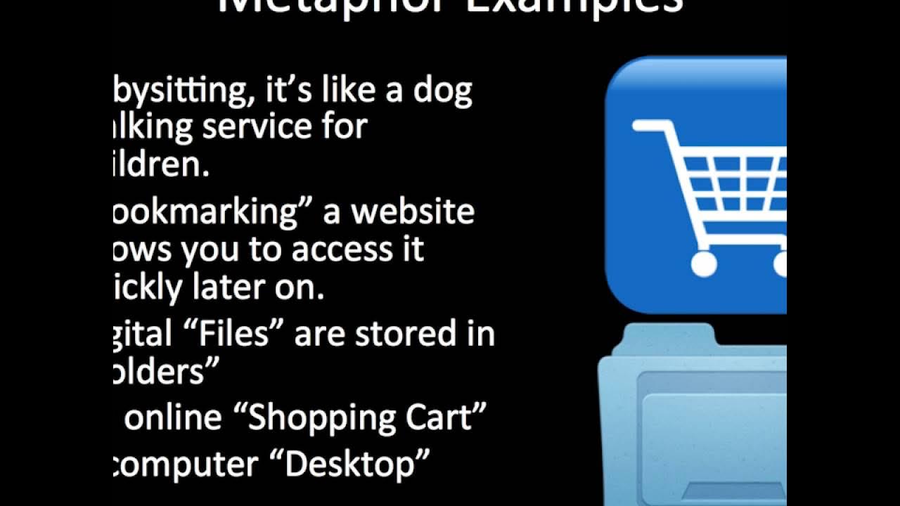 Interaction Design Principles: metaphor - YouTube