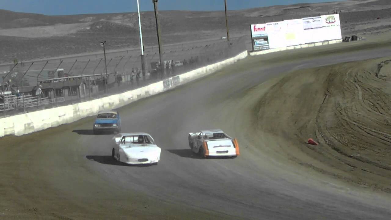 Fernley 95a Speedway 4/12/14 Super Stock 4's Main - YouTube