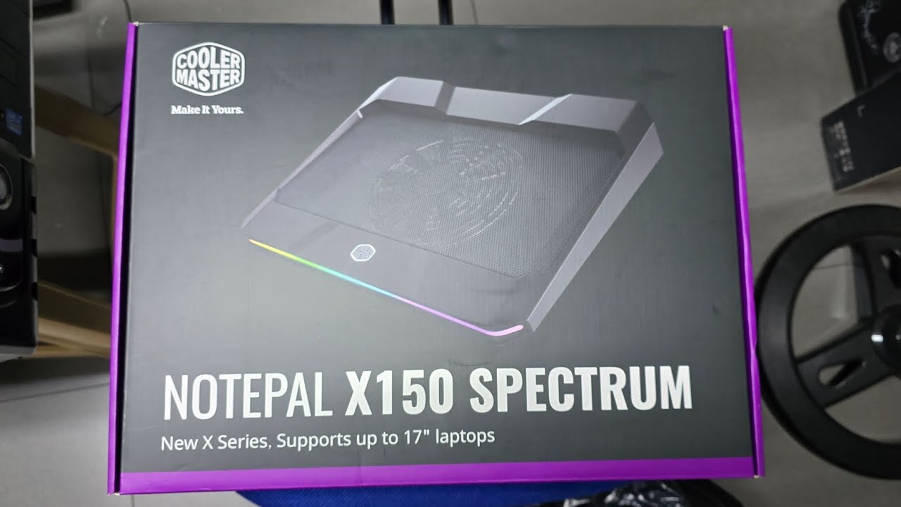[Unboxing] Đập/Mở hộp CoolerMaster Notepal X150 Spectrum (MNX-SWXB ...