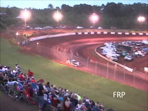 138 MPH qualifying lap at Rome Speedway,Rome Ga 6/15/14 - YouTube