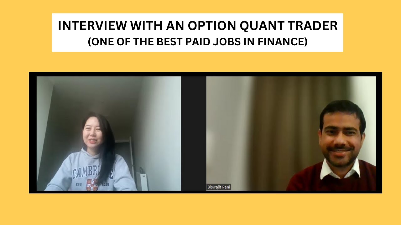 INTERVIEW WITH AN OPTION QUANT TRADER (FORMER VP BARCLAYS LONDON) - QUANT CAREER - YouTube