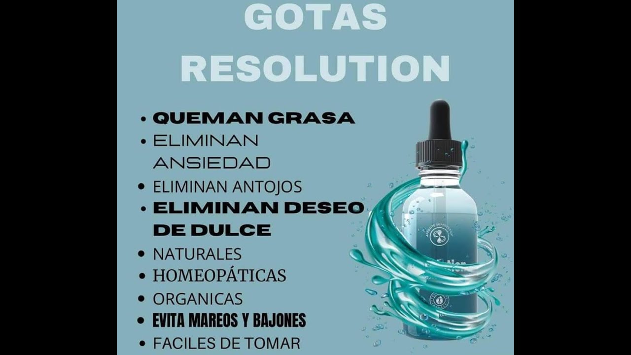 🍵Beneficios de tomar GOTAS RESOLUTION🥇TLC-Total Life Changes🚀Ventajas ...