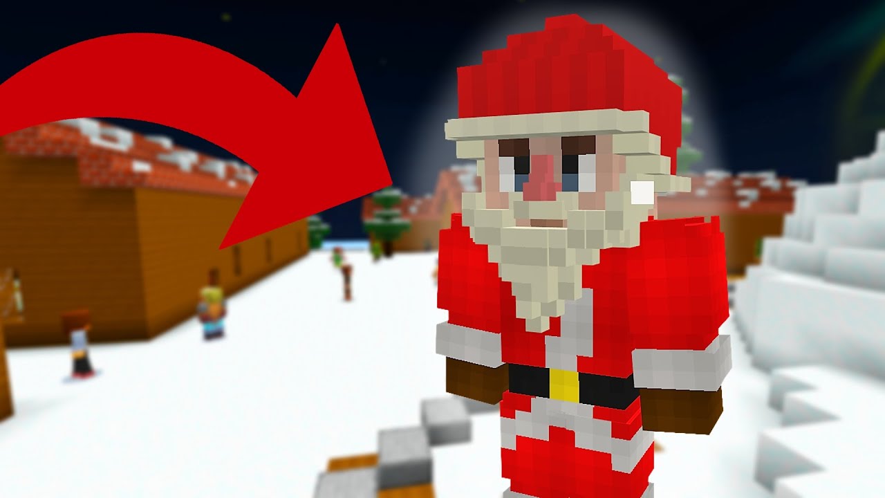 Finding Santa in Minecraft - YouTube