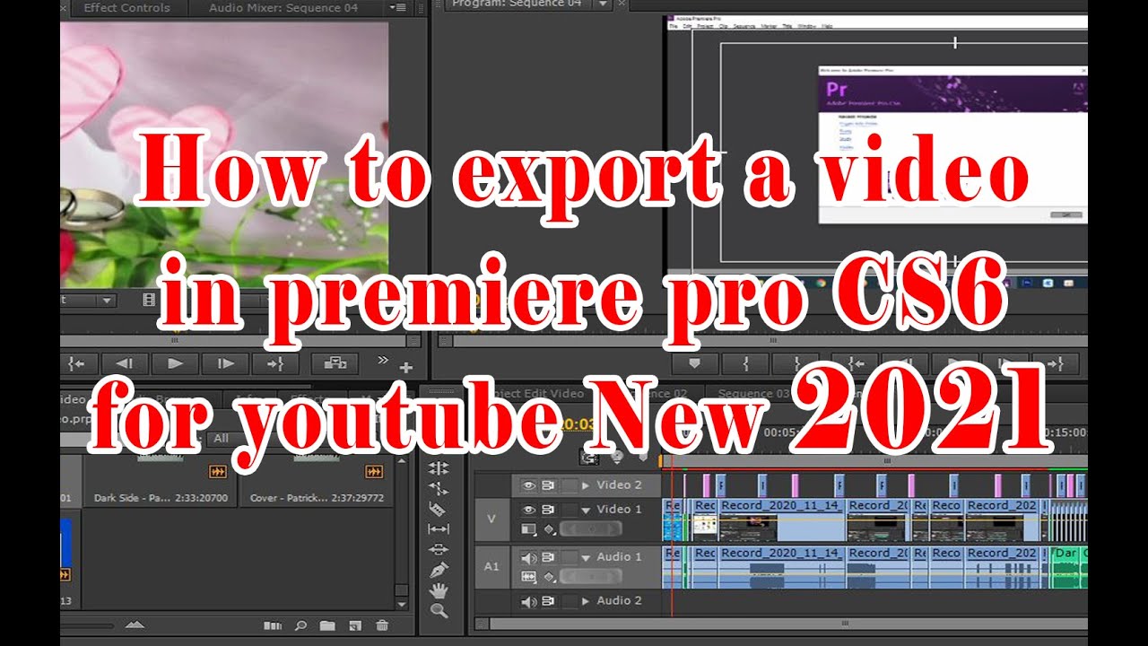 New How To Export A Video In Adobe Premiere Pro TUTORIAL 2021 YouTube New How To Export A Video In Adobe Premiere Pro TUTORIAL 2021 YouTube