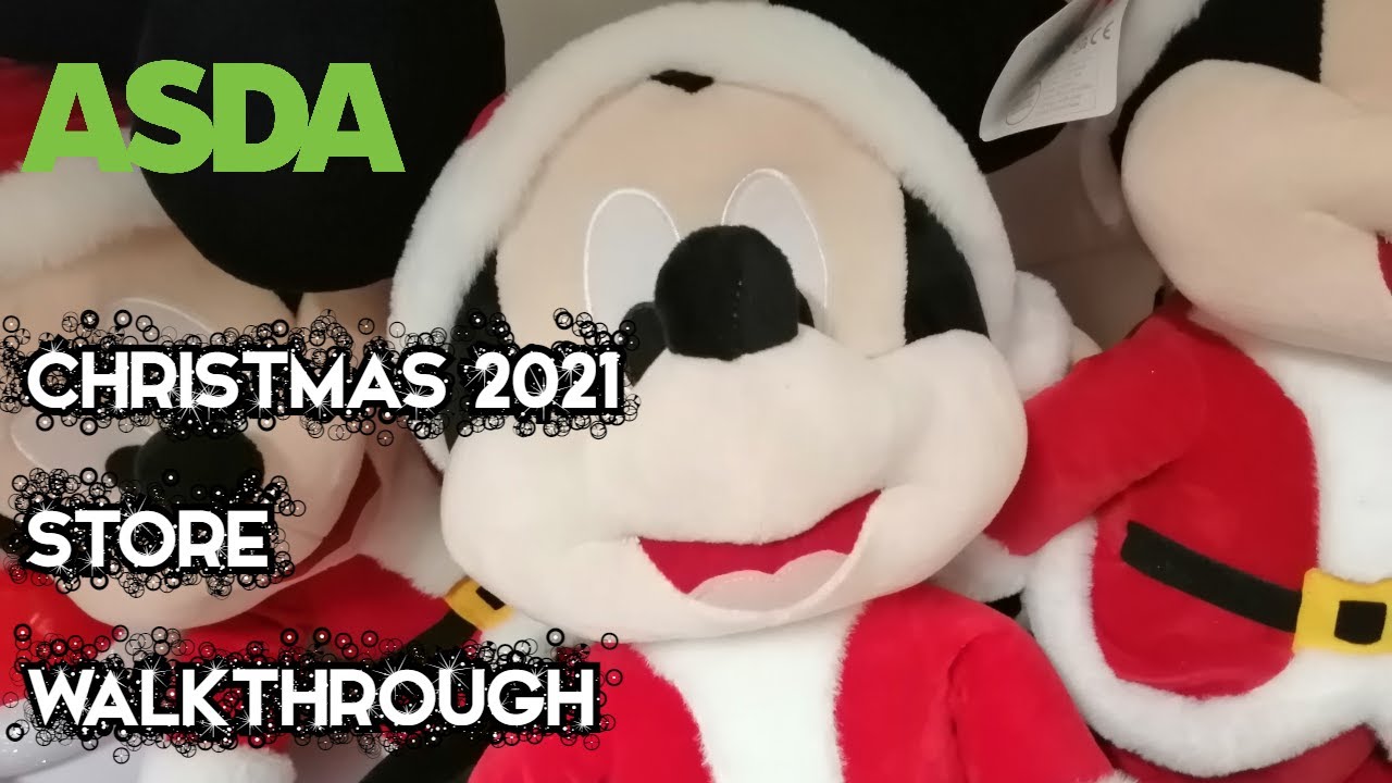 ASDA Christmas 2021 Store Walkthrough - YouTube