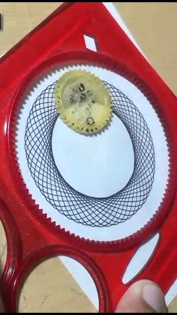 How To Make Spirograph Tutorial Very Easy Simple Spirograph For Beginners Shortsfeed Tranding