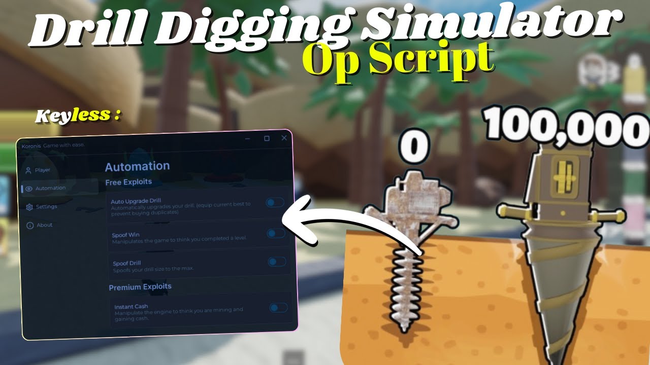 *NEW* Drill Digging Simulator Script | Pastebin 2025 | Keyless - YouTube