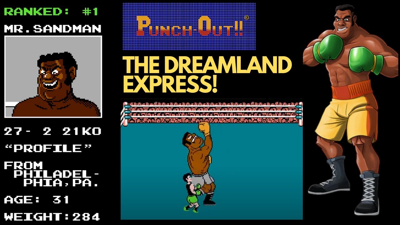 NES/Famicom - Mike Tysons Punchout - Beating Mr Sandman (World Rank 1 ...