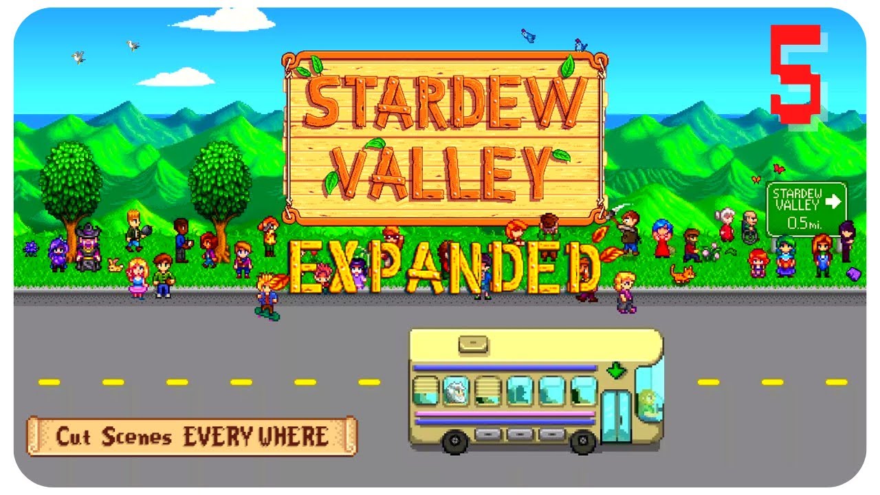 Cut Scenes EVERYWHERE | Stardew Valley Expanded | EP5 - YouTube
