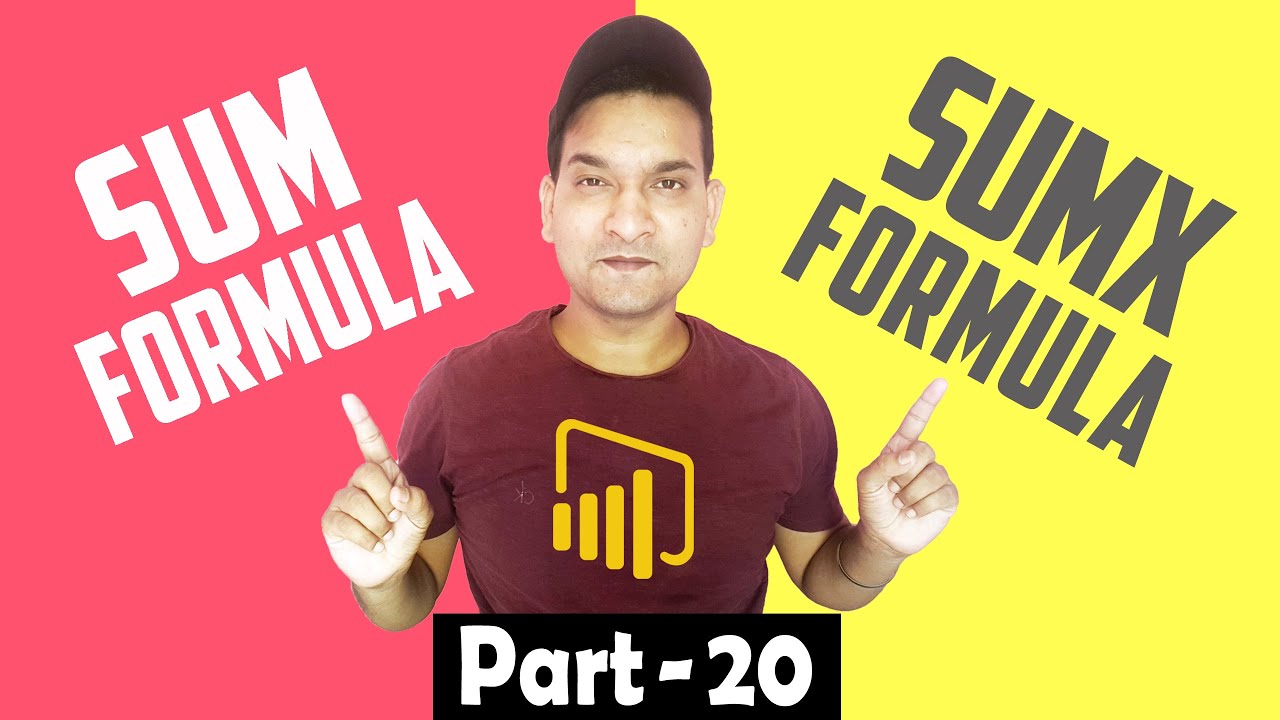 Power BI DAX SUMX Function Example SUMX Vs SUM Function In Power BI Power BI DAX SUMX Function Example SUMX Vs SUM Function In Power BI