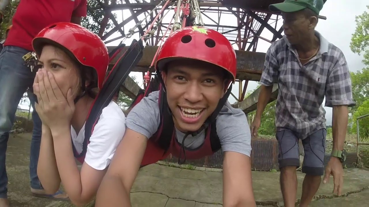 Zipline Adventure I Delta Discovery Park, Butuan - YouTube