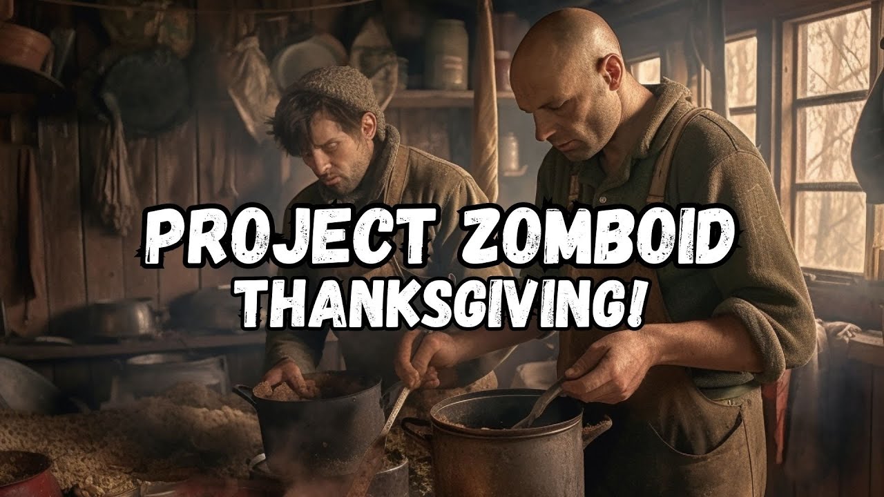 Thanksgiving Dinner! - CO-OP Project Zomboid - YouTube