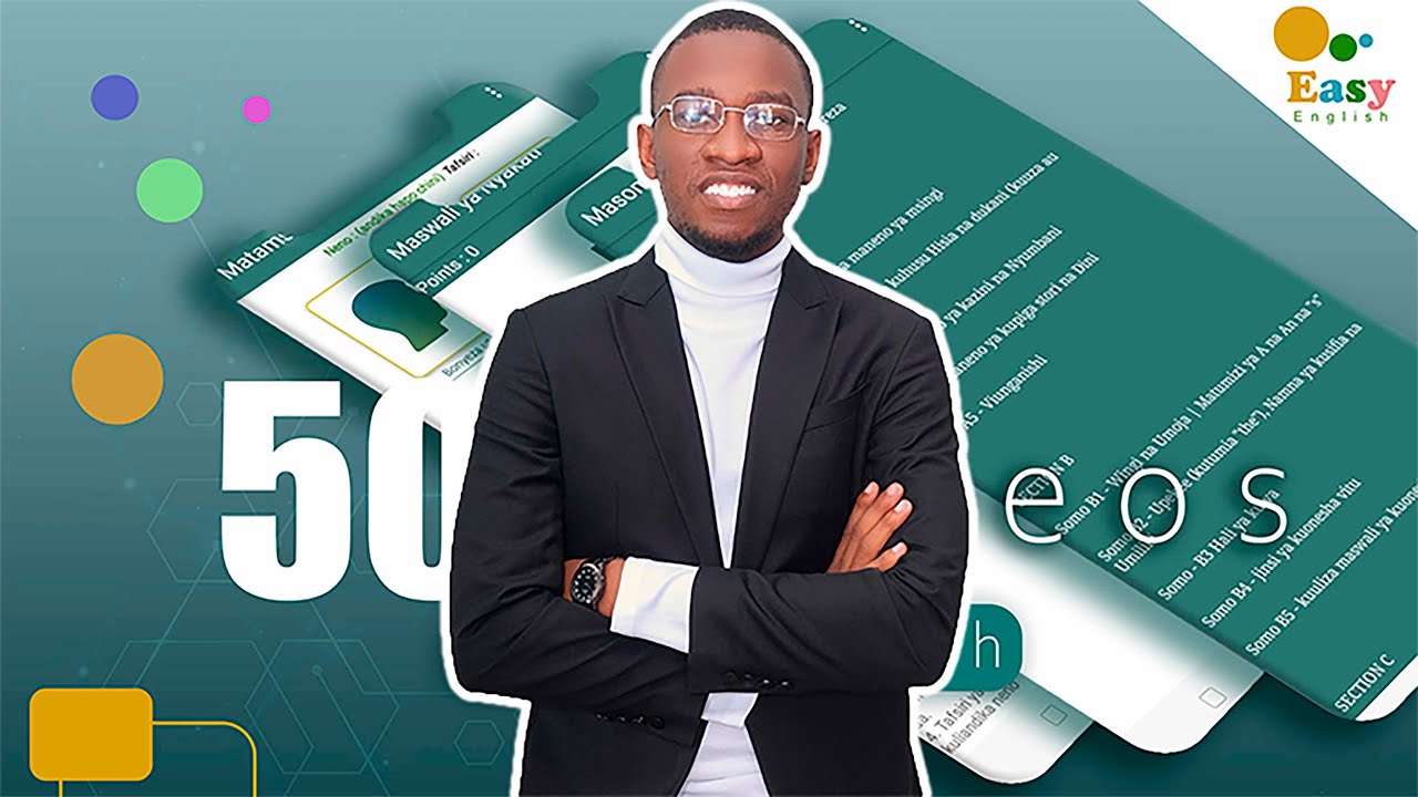 Jifunze sasa kiingereza popote kupitia App yetu. - YouTube