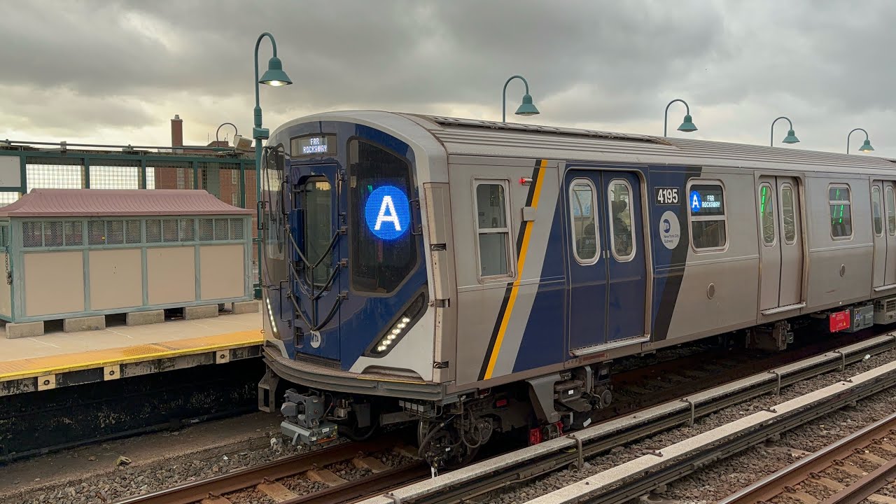 NYC Subway || 2020-2021 Kawasaki R211A #4158 Alstom OptONIX IGBT-VVVF ...