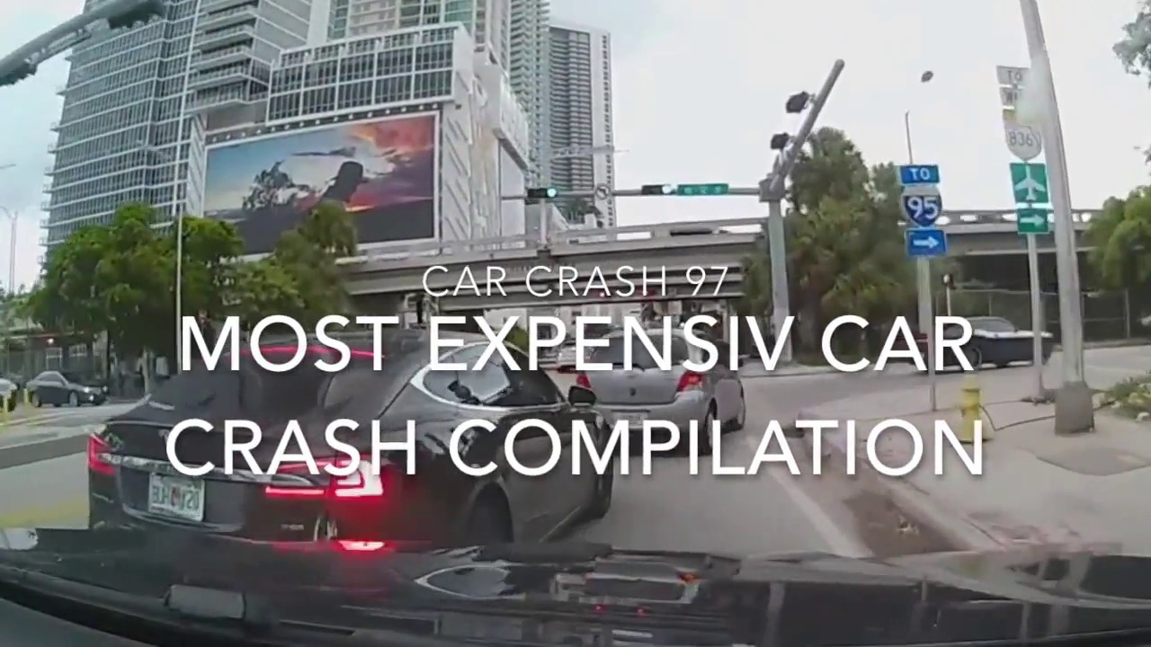 Most Expensive Car Crash Fails, Best of Luxury Cars - YouTube