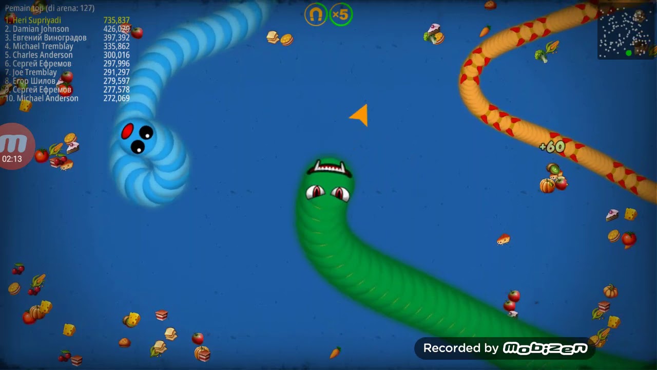 Game cacing Worms zone yang lagi viral - YouTube