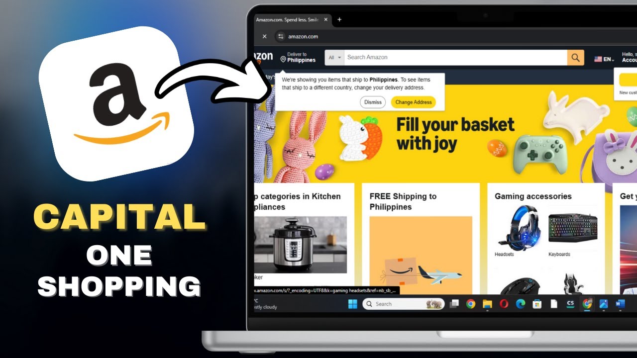 How to Use Capital One Shopping on Amazon in SECONDS! - YouTube