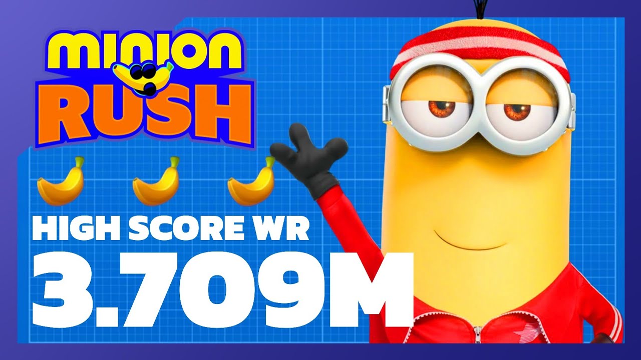 Minion Rush: Unity | CURRENT WORLD RECORD - 3,709,688 Score Points (One ...