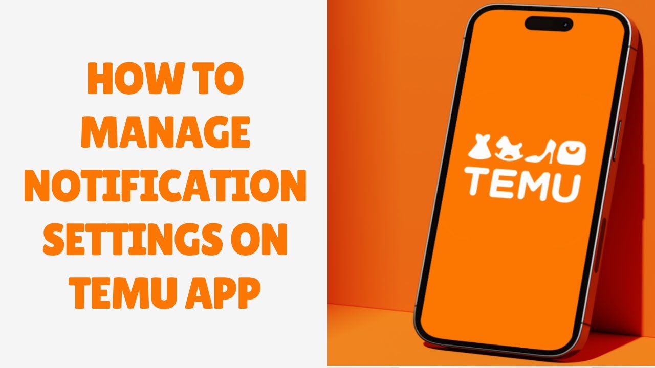 How to Manage Notification Settings on Temu App - YouTube