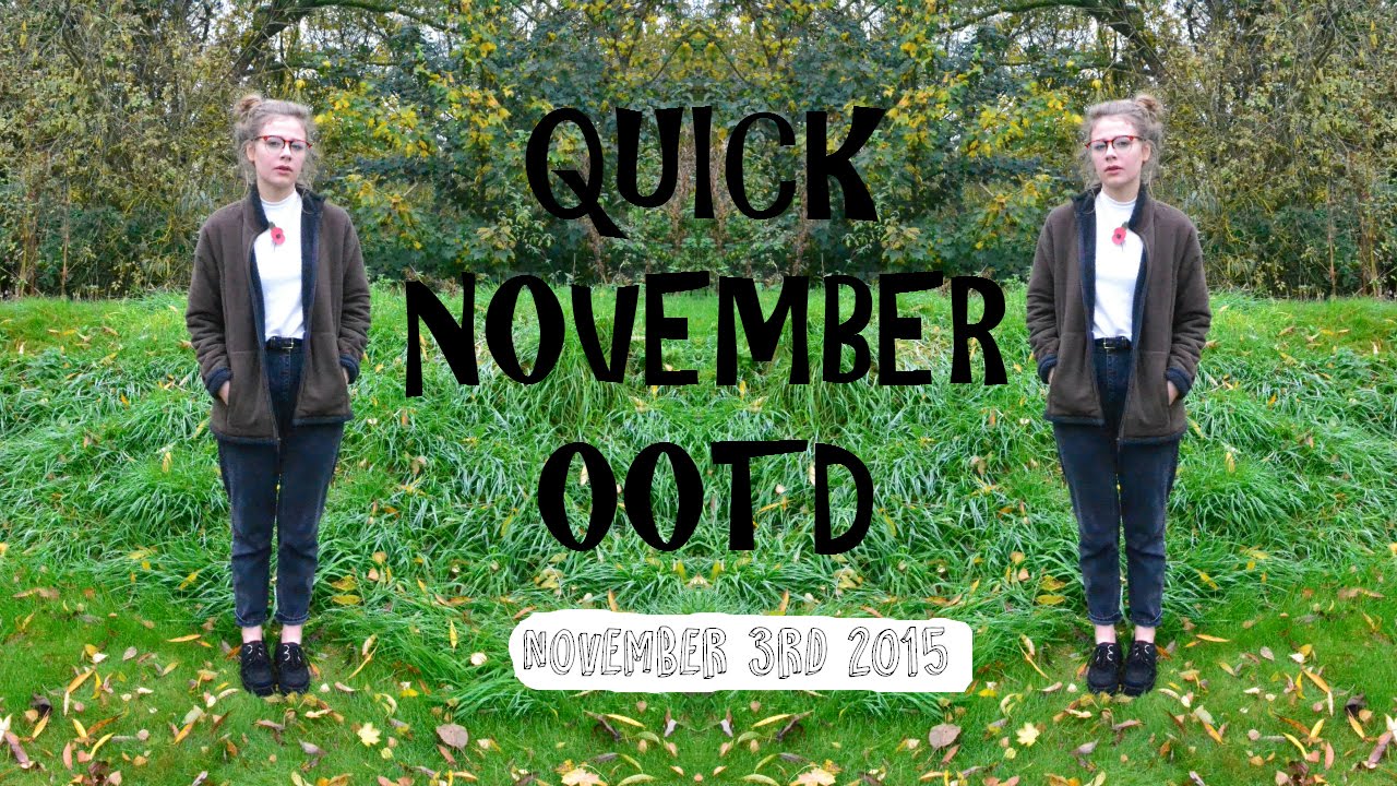 Quick November OOTD | La Ames - YouTube