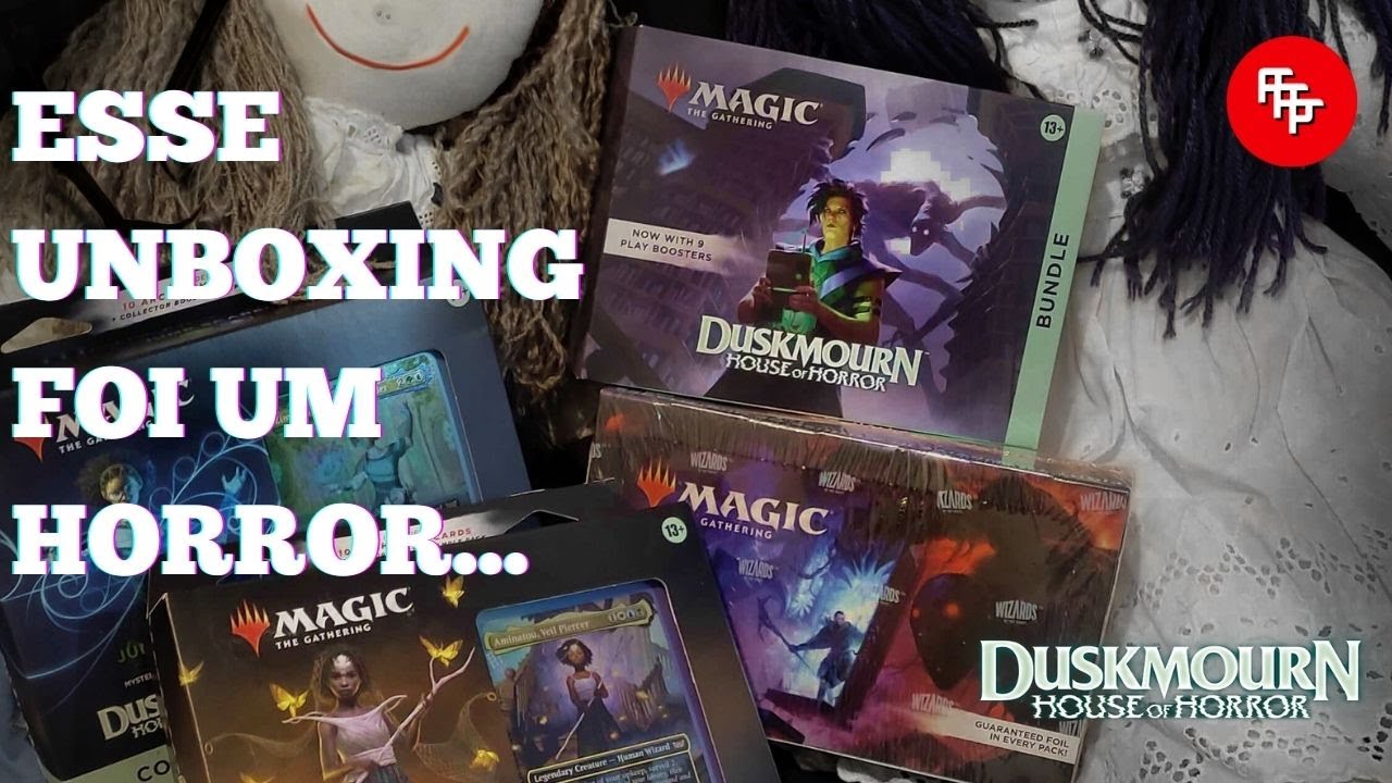 UNBOXING Duskmourn! 1 Box e 1 Bundle - YouTube