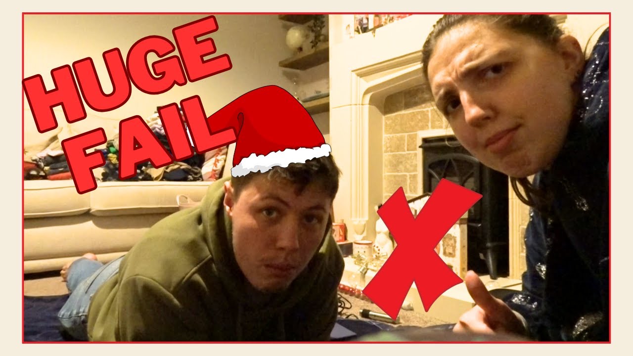 CHRISTMAS SURPRISE FAIL - Vlogmas Day 16 - YouTube