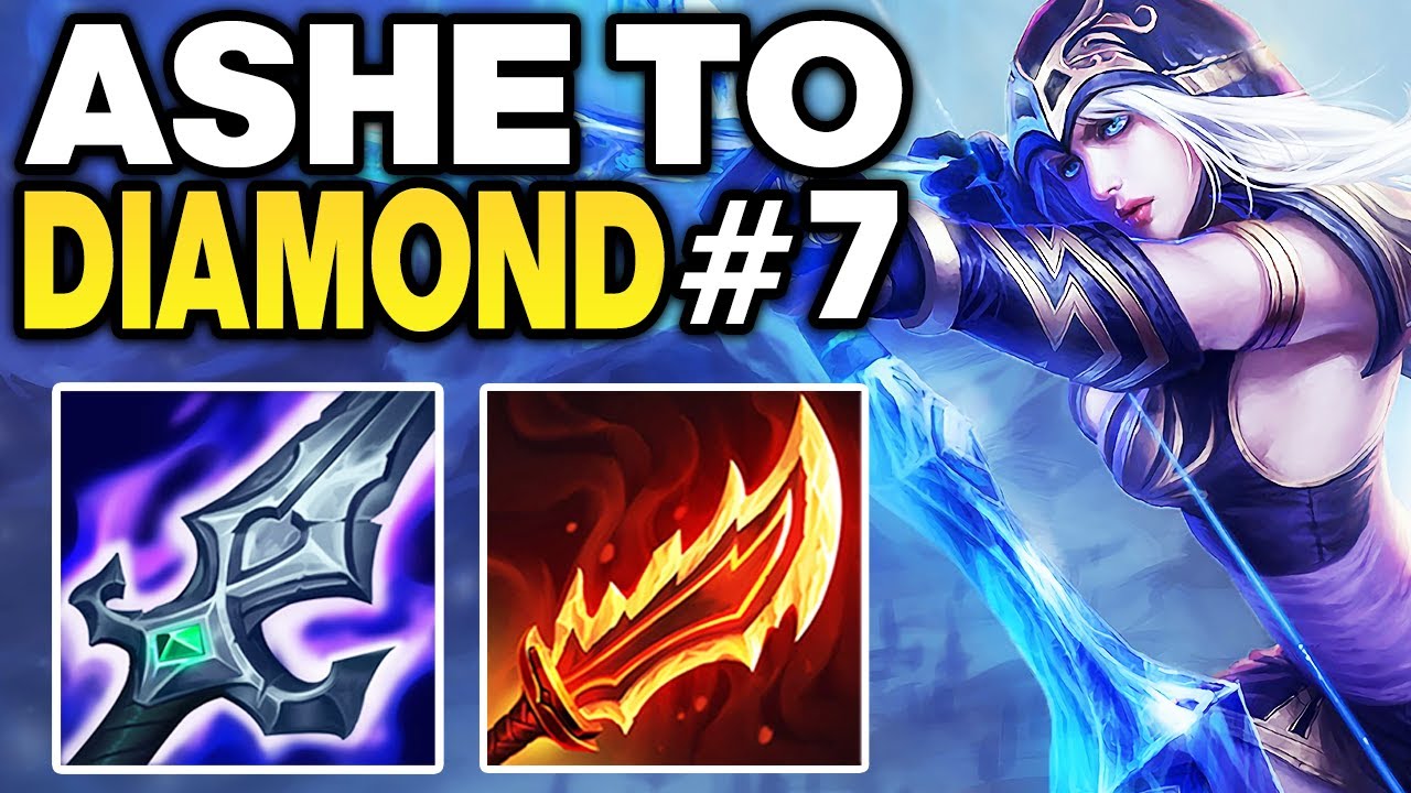How to play Ashe in low Elo - Ashe Unranked to Diamond #7 | League of Legends - YouTube