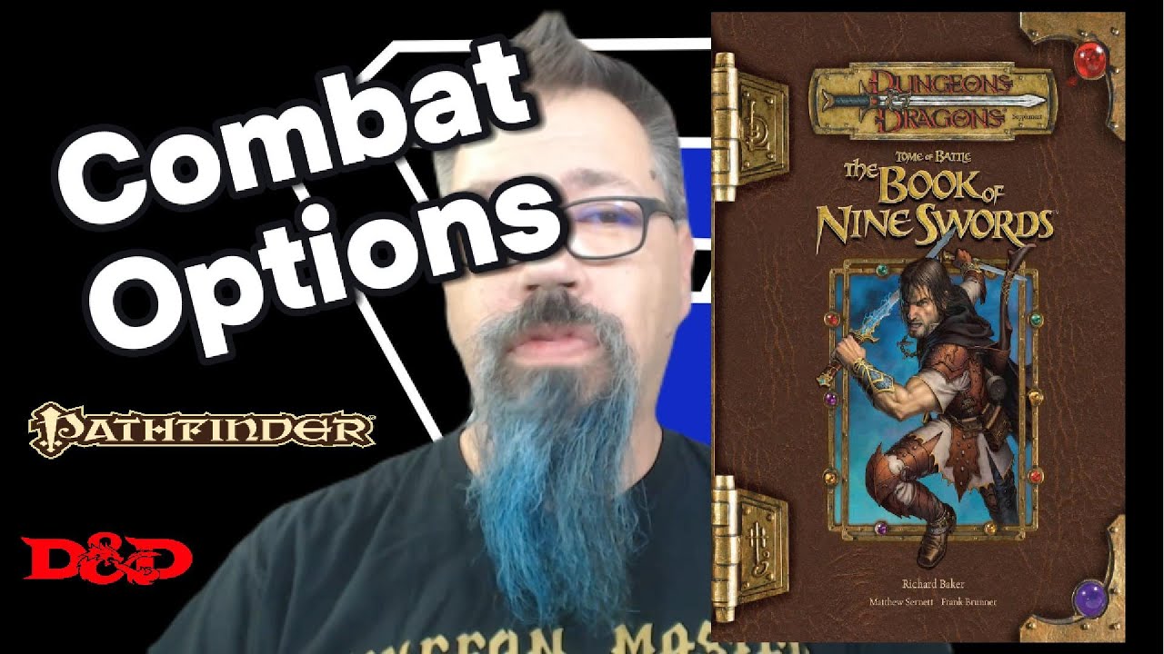Combat Options for Dungeons & Dragons and Pathfinder 2E \ Book of 9 ...