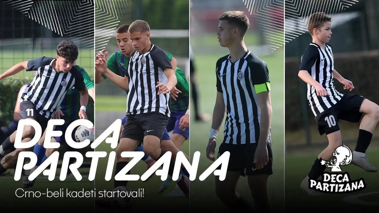 DECA PARTIZANA: Crno-beli kadeti startovali! - YouTube